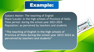 PRACTICAL RESEARCH I FOURTH QUARTER MODULE 1 LESSON 1.pptx