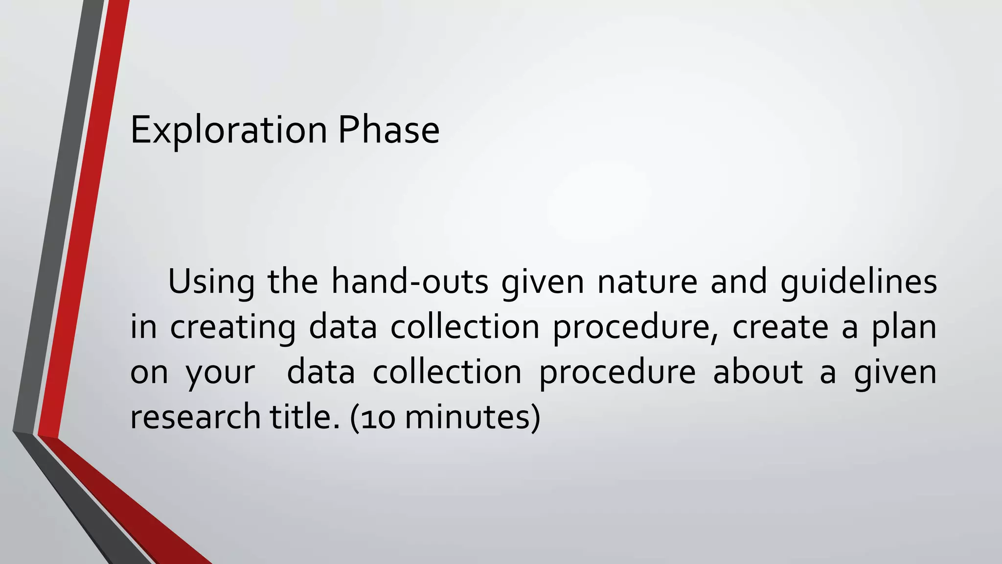 Practical Research II (Planning of Data Collection Procedure) | PPTX