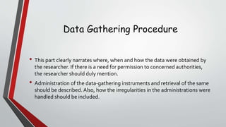 Practical Research II (Planning of Data Collection Procedure) | PPT