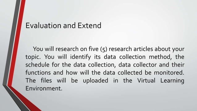 Practical Research II (Planning of Data Collection Procedure) | PPT