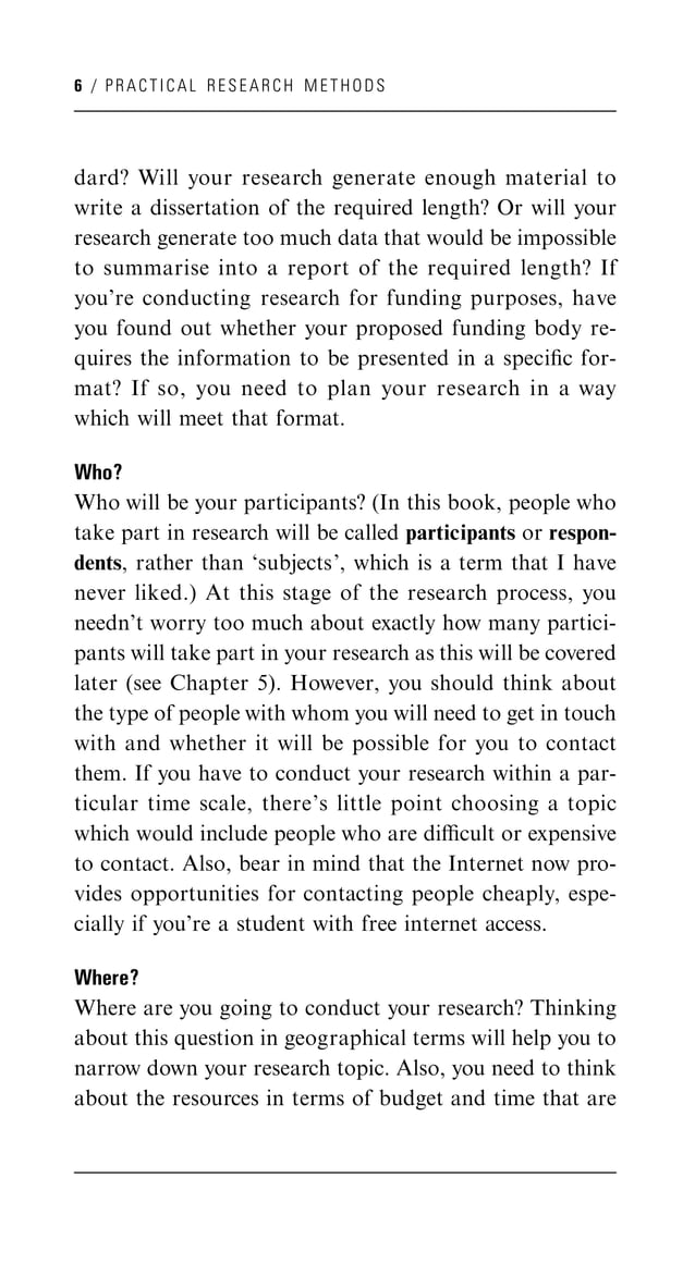 Practical research methods_dawson_2002 | PDF