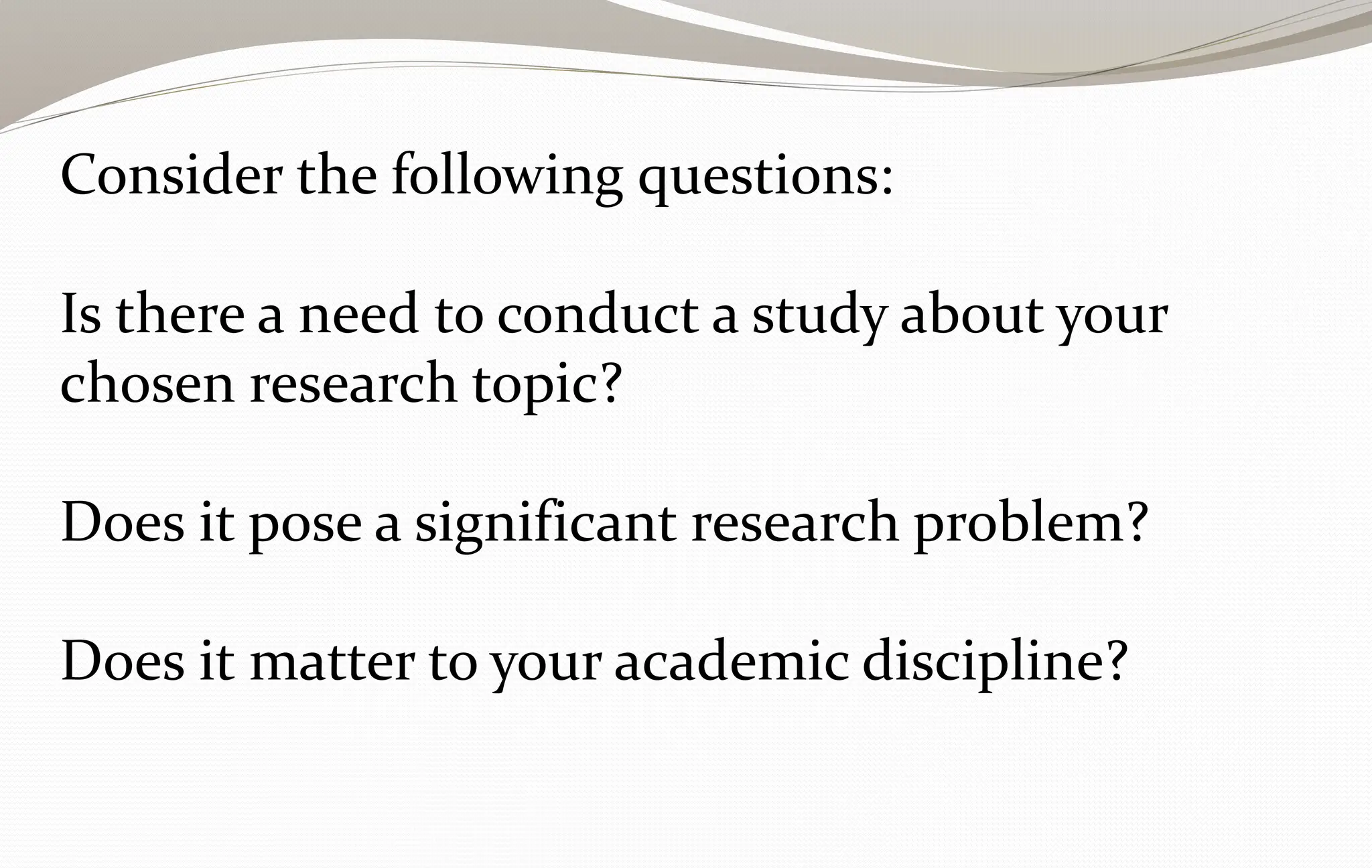 Practical Research 1: Week 5, Rational of the Study | PPTX