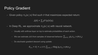 Practical Reinforcement Learning with TensorFlow | PPT