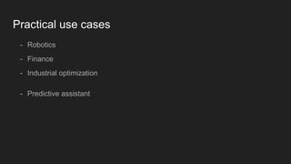 Practical Reinforcement Learning with TensorFlow | PPTX