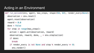 Practical Reinforcement Learning with TensorFlow | PPTX