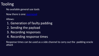 Practical rsa padding oracle attacks | PPTX | Web Development | Internet
