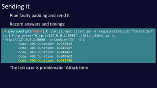 Practical rsa padding oracle attacks | PPTX