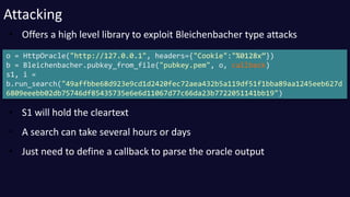 Practical rsa padding oracle attacks | PPT