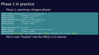Practical rsa padding oracle attacks | PPT