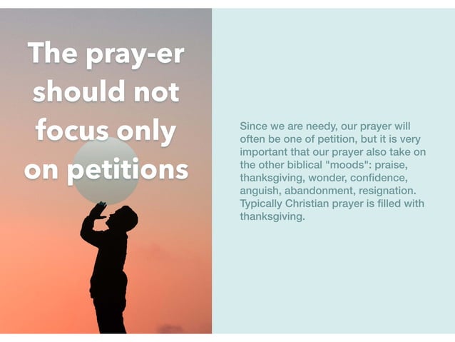 Practical rules for prayer | PPT