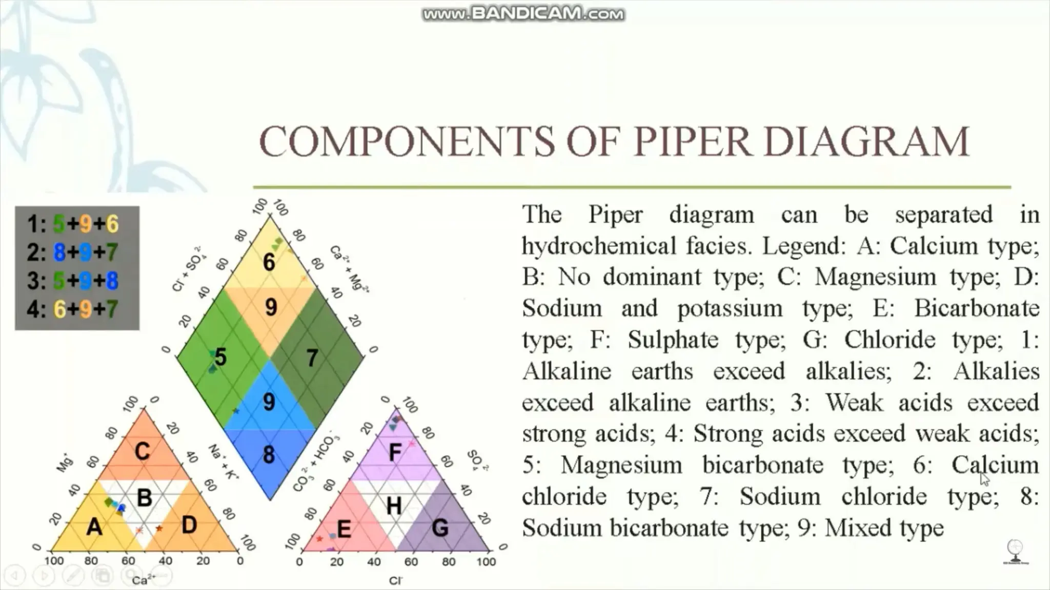 PRACTICALS.pptx on the components of Piper diagram | PPTX