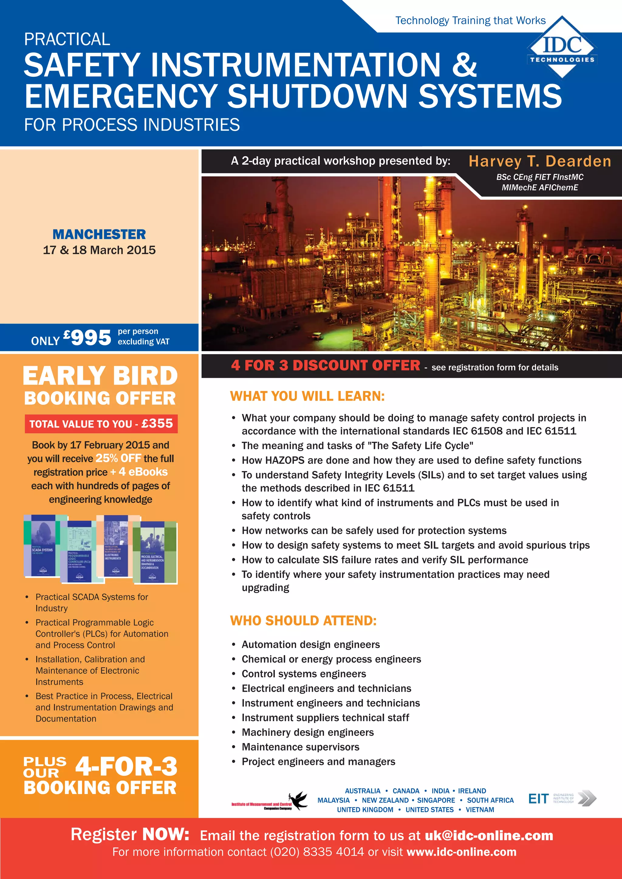 Practical Safety Instrumentation & Emergency Shutdown Systems for ...