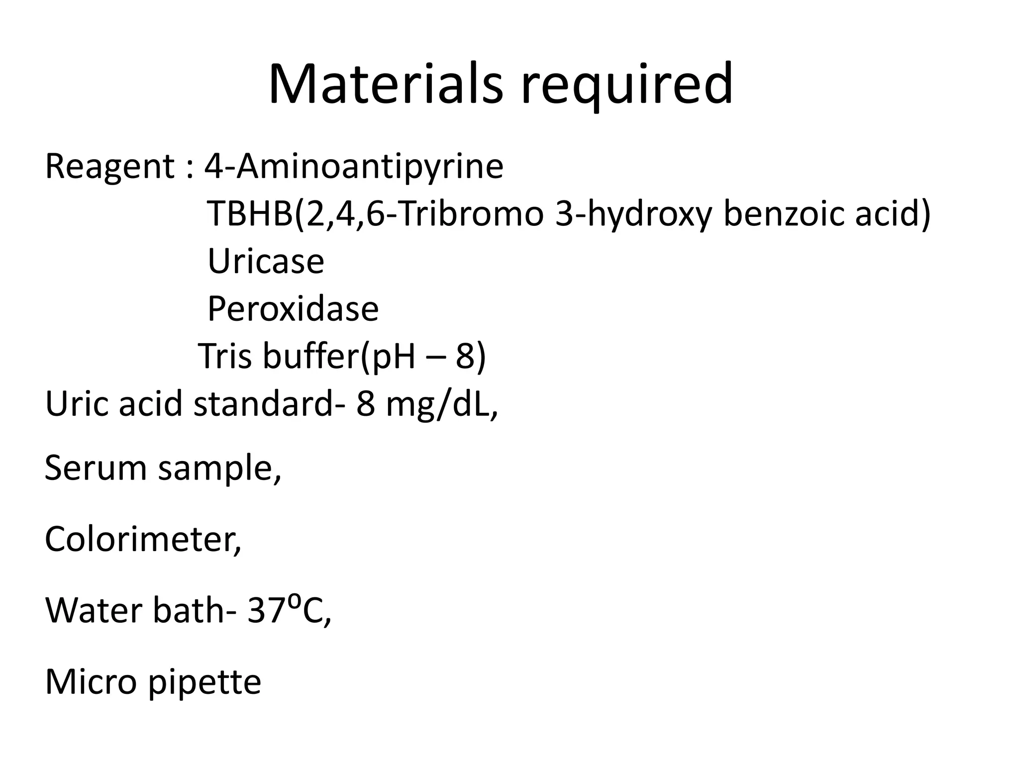 Practical_ Serum Uric acid estimation.pptx