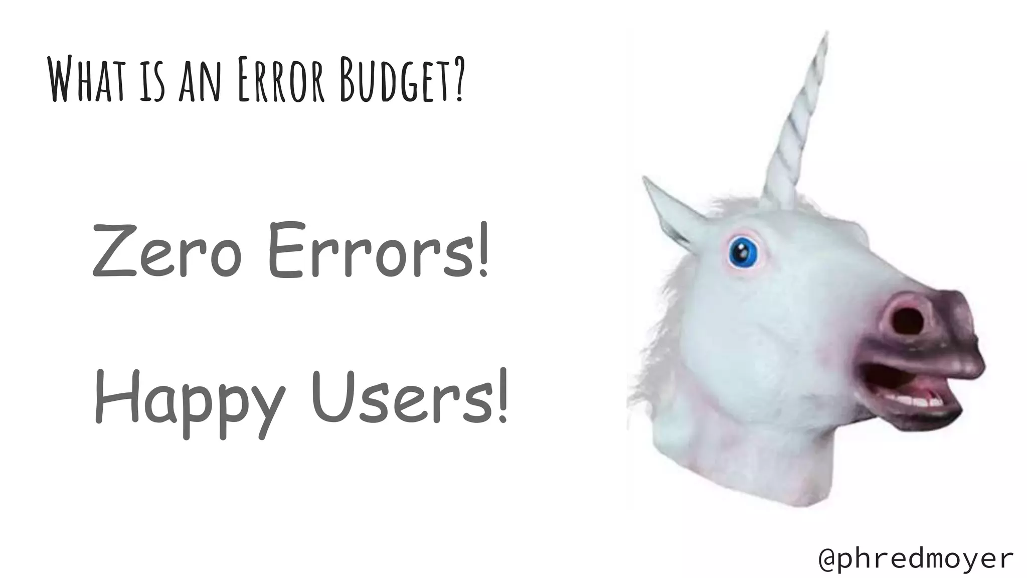 Practical service level objectives with error budgeting | PPTX