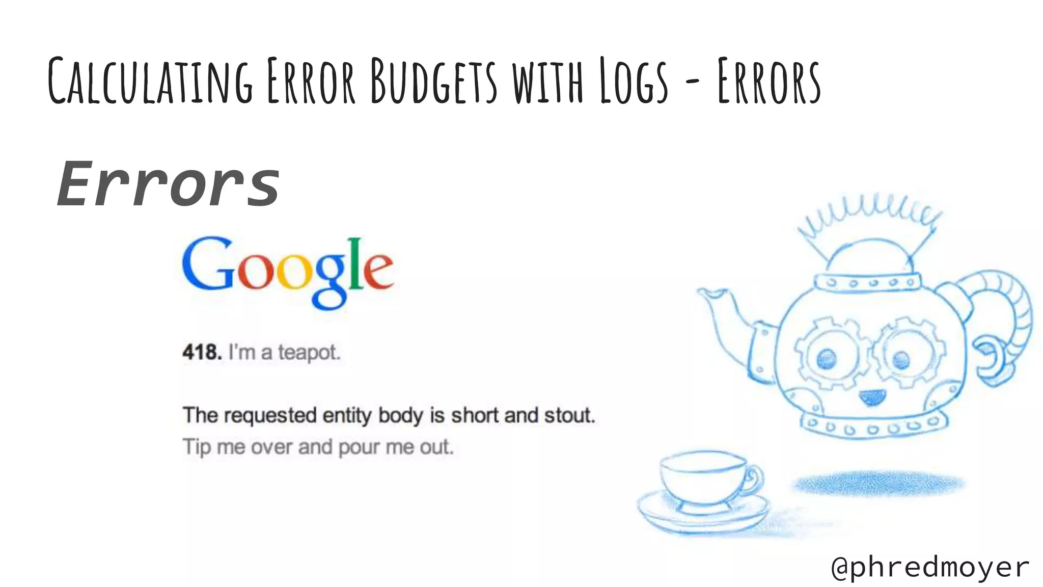 Practical service level objectives with error budgeting | PPTX