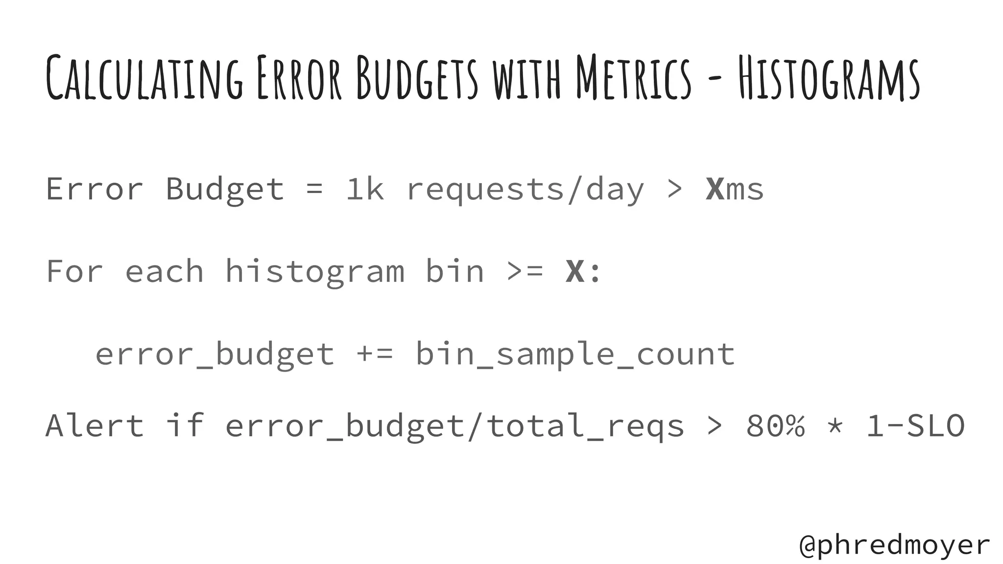 Practical service level objectives with error budgeting | PPTX