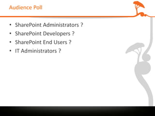 Practical SharePoint 2010 Architecture Planning | PPTX | Databases | Computer Software and ...