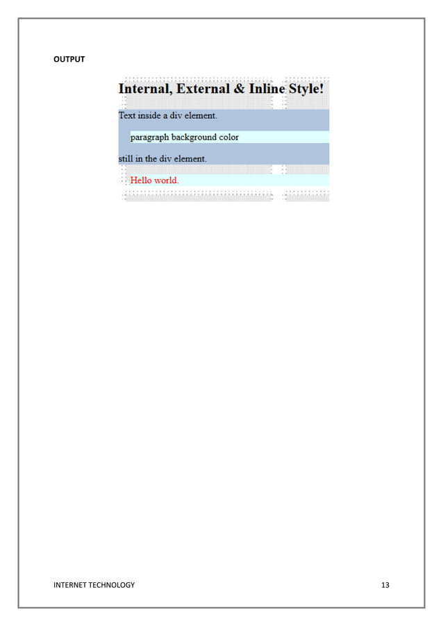 Practicals it | PDF | Web Design and HTML | Internet