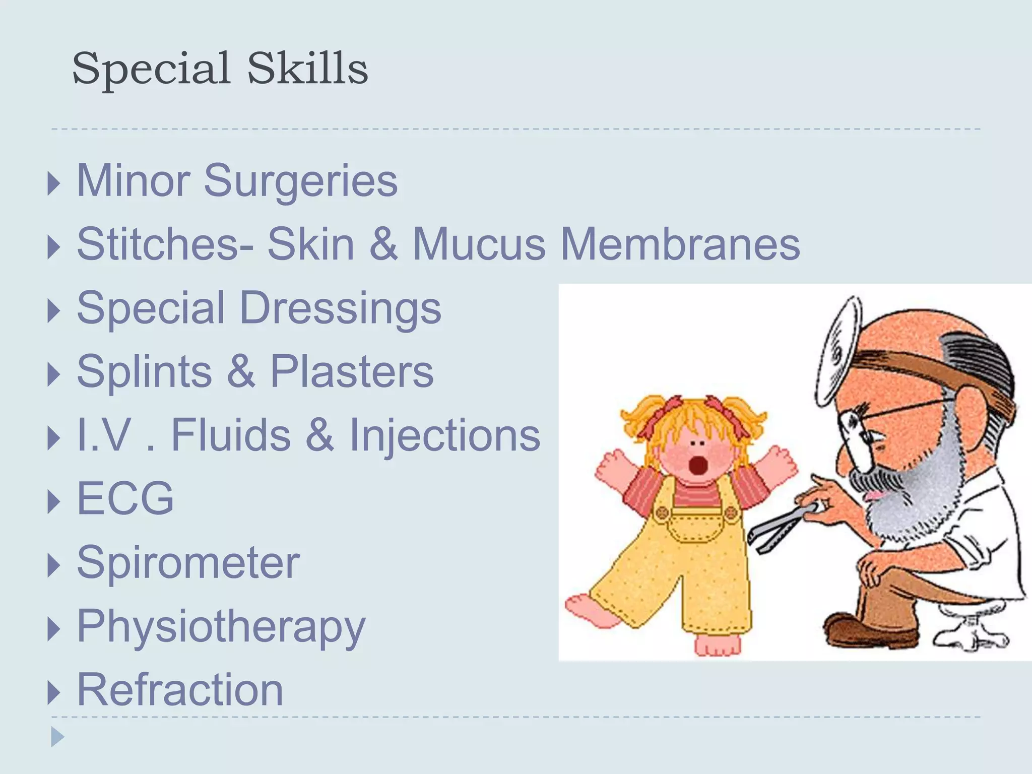 Practical skills in medical practice | PPTX