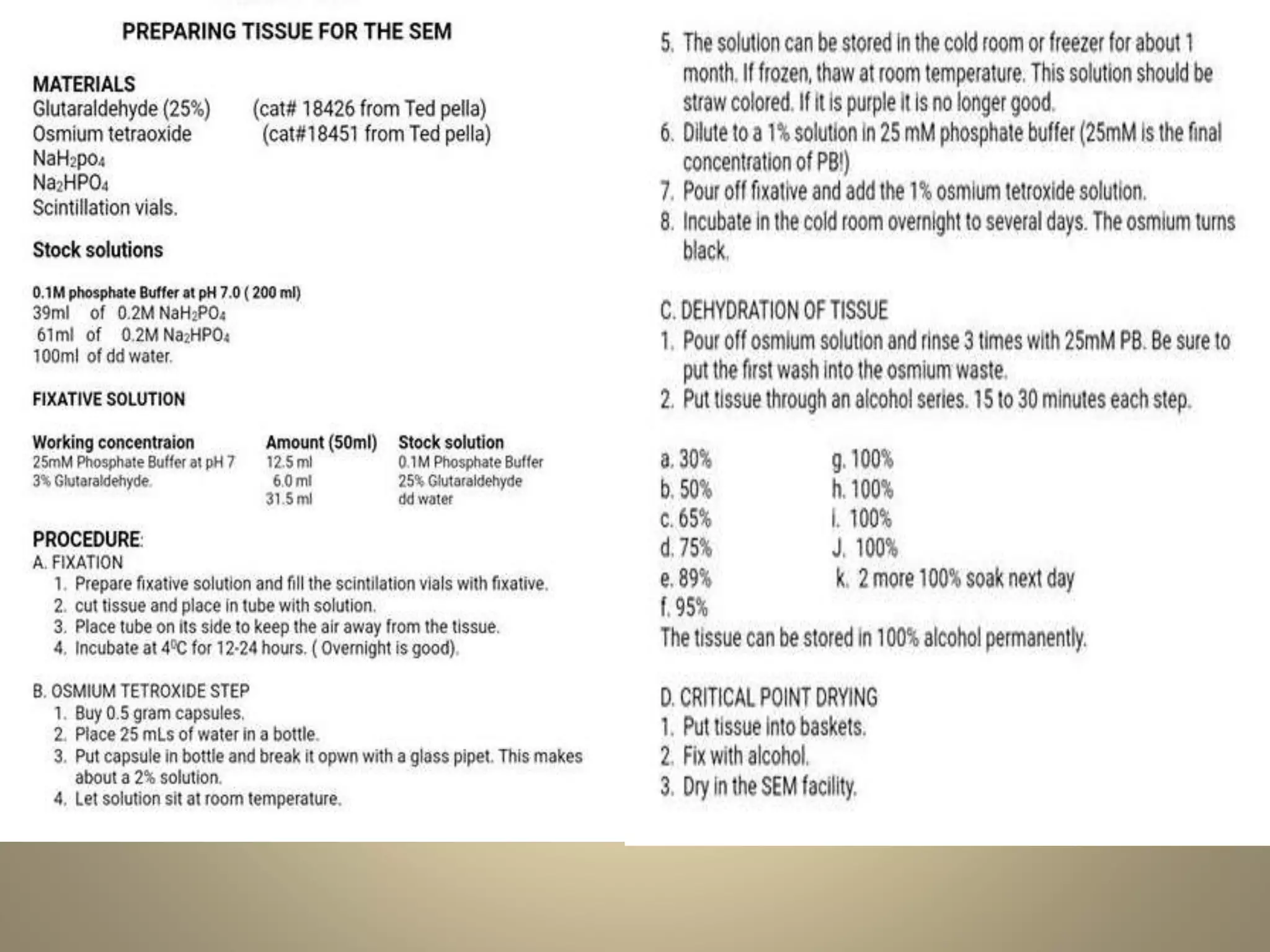 Practical skills in scanning electron microscope | PPTX