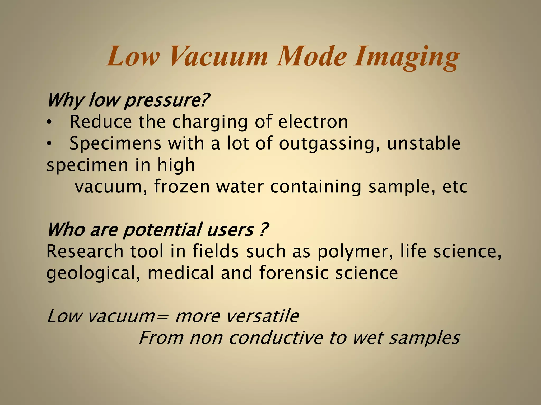 Practical skills in scanning electron microscope | PPTX