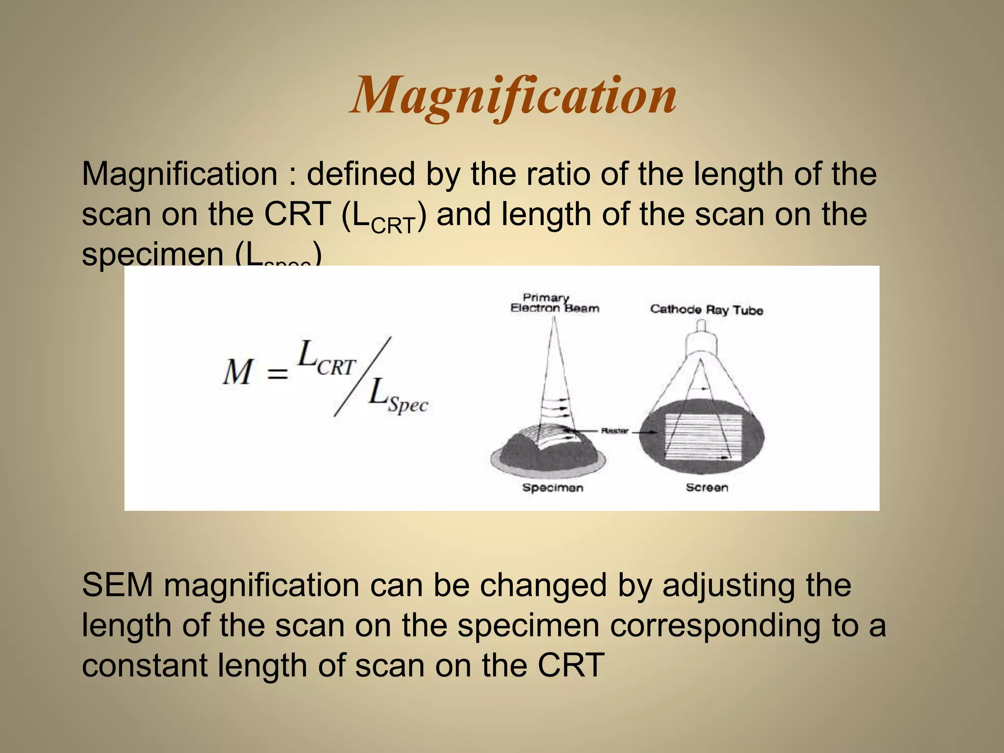 Practical skills in scanning electron microscope | PPTX