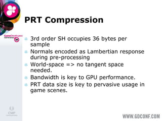 Practical spherical harmonics based PRT methods.ppsx