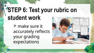 PRACTICAL STEPS IN RUBRIC .pptx