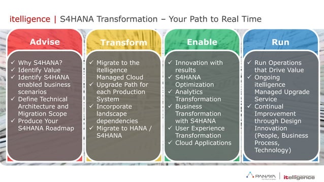 Practical steps to a smooth transition to hana | PPTX