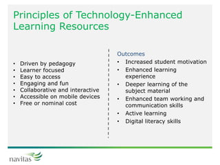 Practical strategies for developing engaging, technology enhanced ...