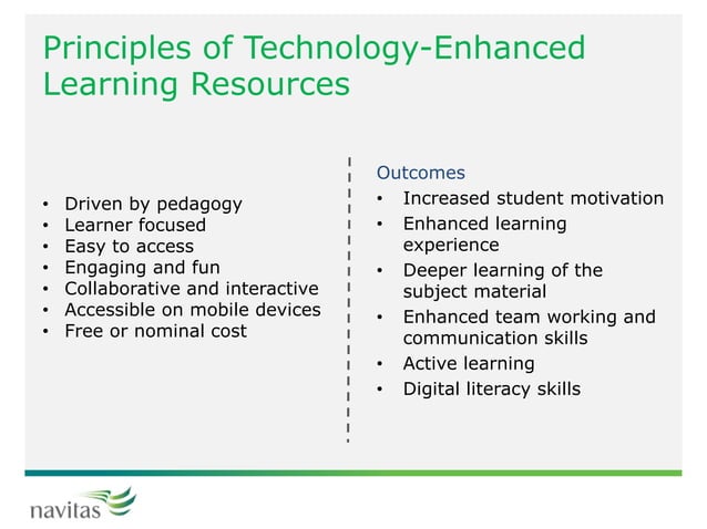 Practical strategies for developing engaging, technology enhanced learning resources | PPT
