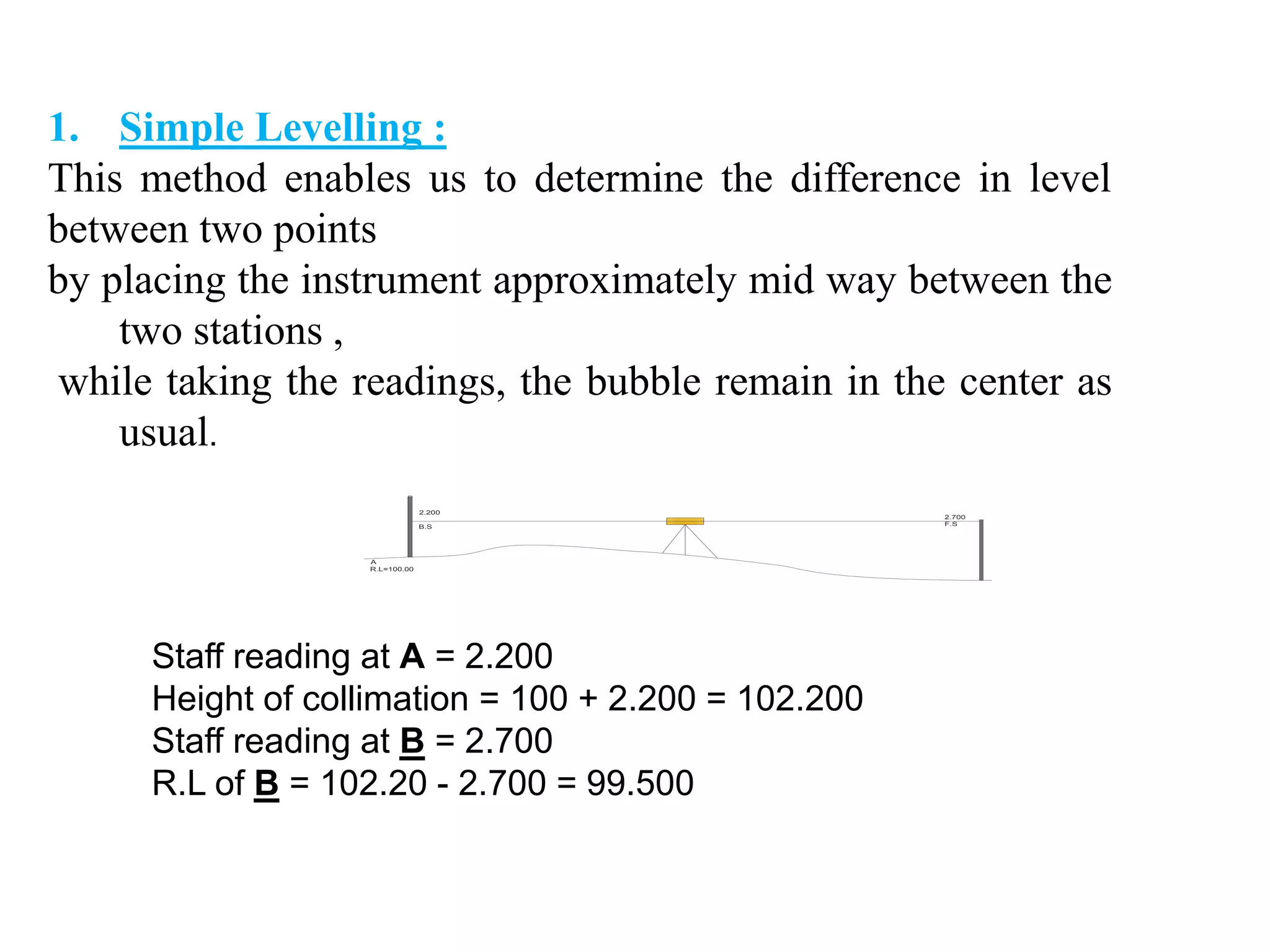 Level and leveling Practical Survey | PPT