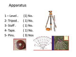 Practical Surveying Engineering Fly Levelling | PDF