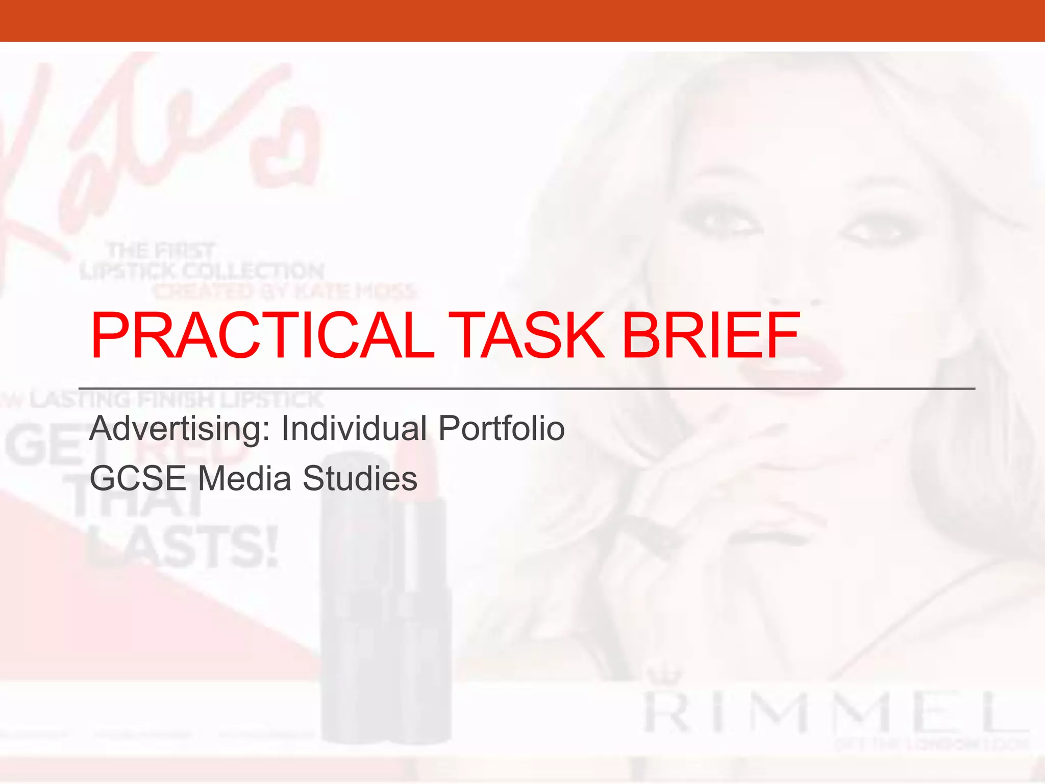 Practical task brief | PPTX