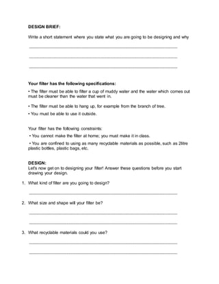 Practical task grade 6 | DOCX
