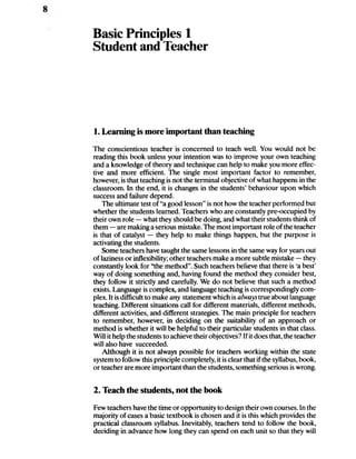 Practical techniques for language teaching | PDF