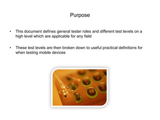 Practical Testing Definition for Mobile Devices | PPTX