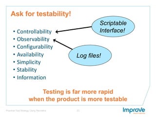 Practical Test Strategy Using Heuristics | PPT