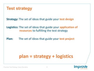 Practical Test Strategy Using Heuristics | PPT