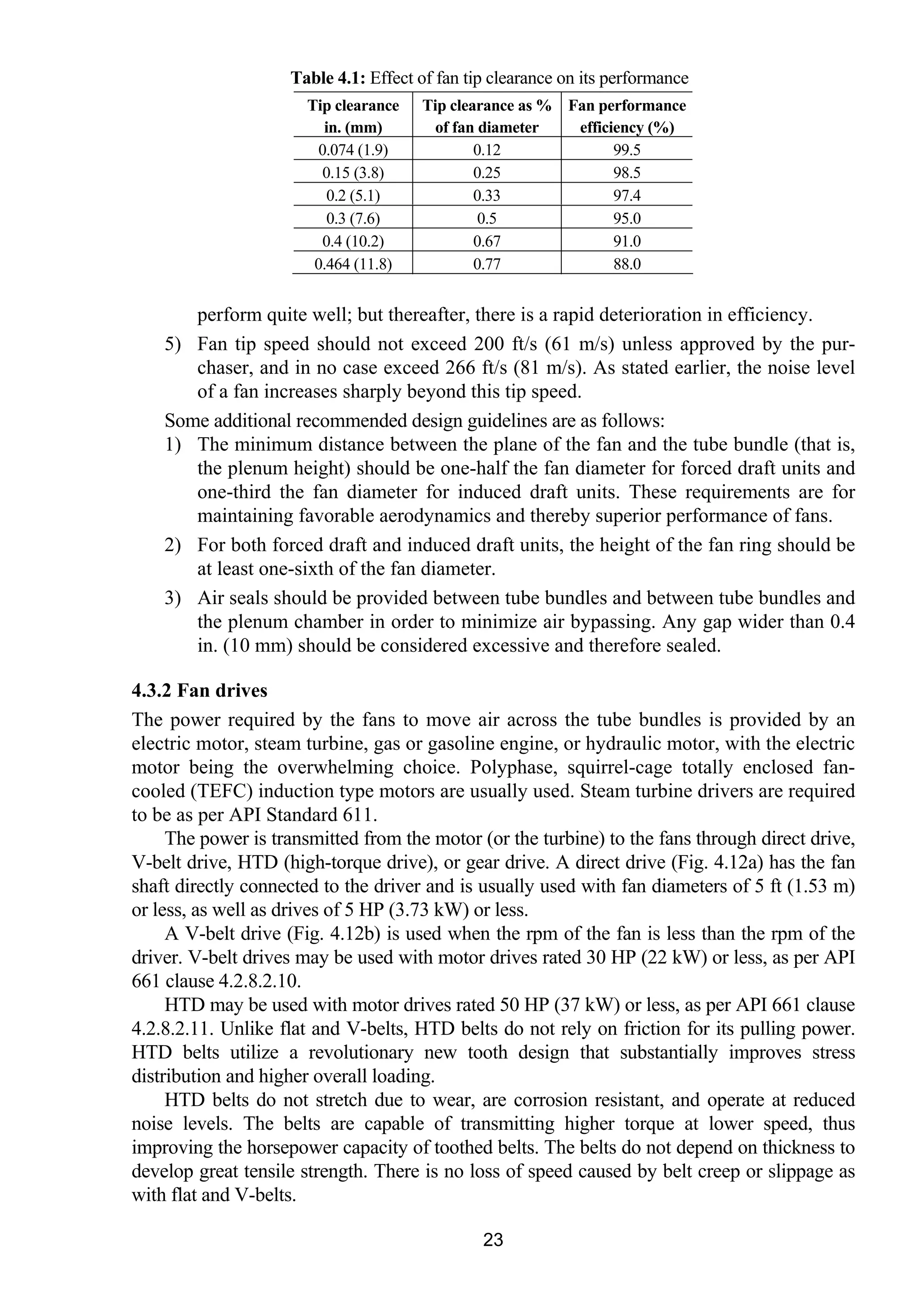 Practical thermal design of air cooled heat exchangers | PDF
