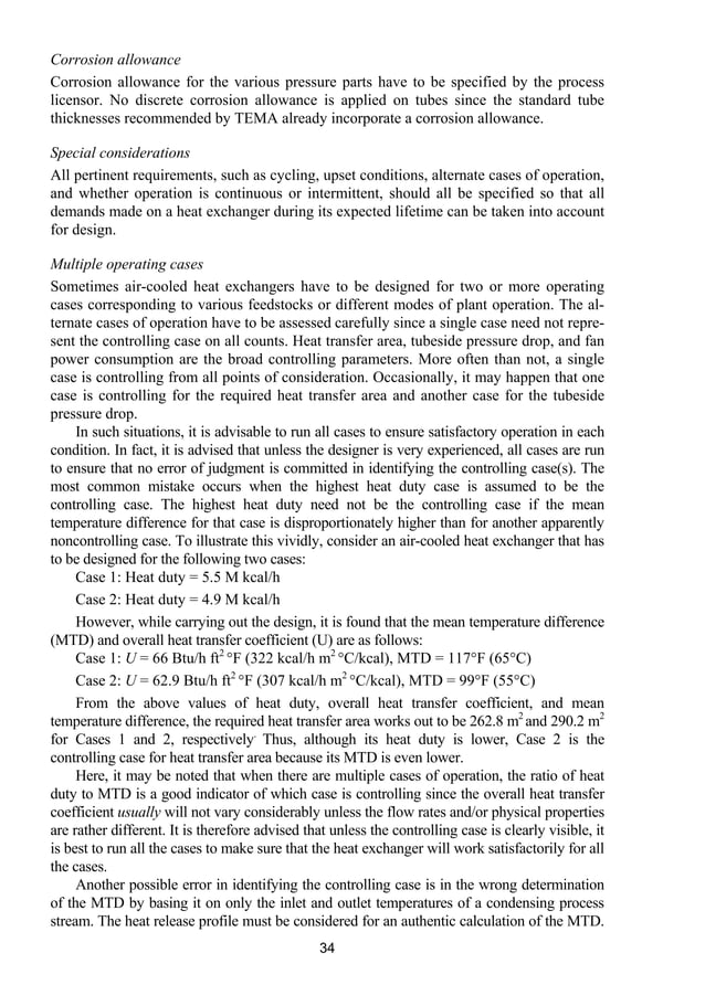 Practical thermal design of air cooled heat exchangers | PDF ...
