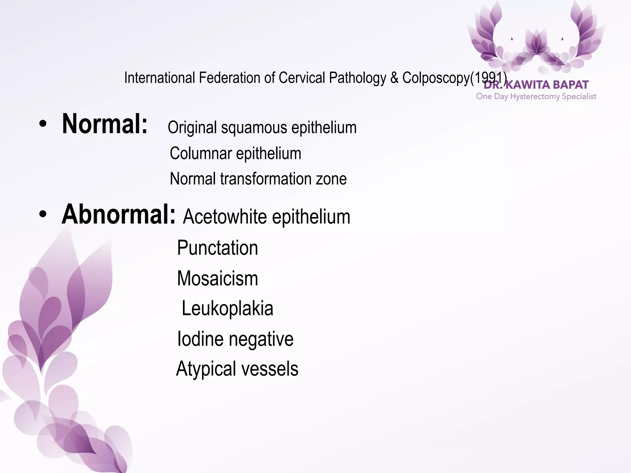 Practical tips colposcopic treatment modalities | PDF