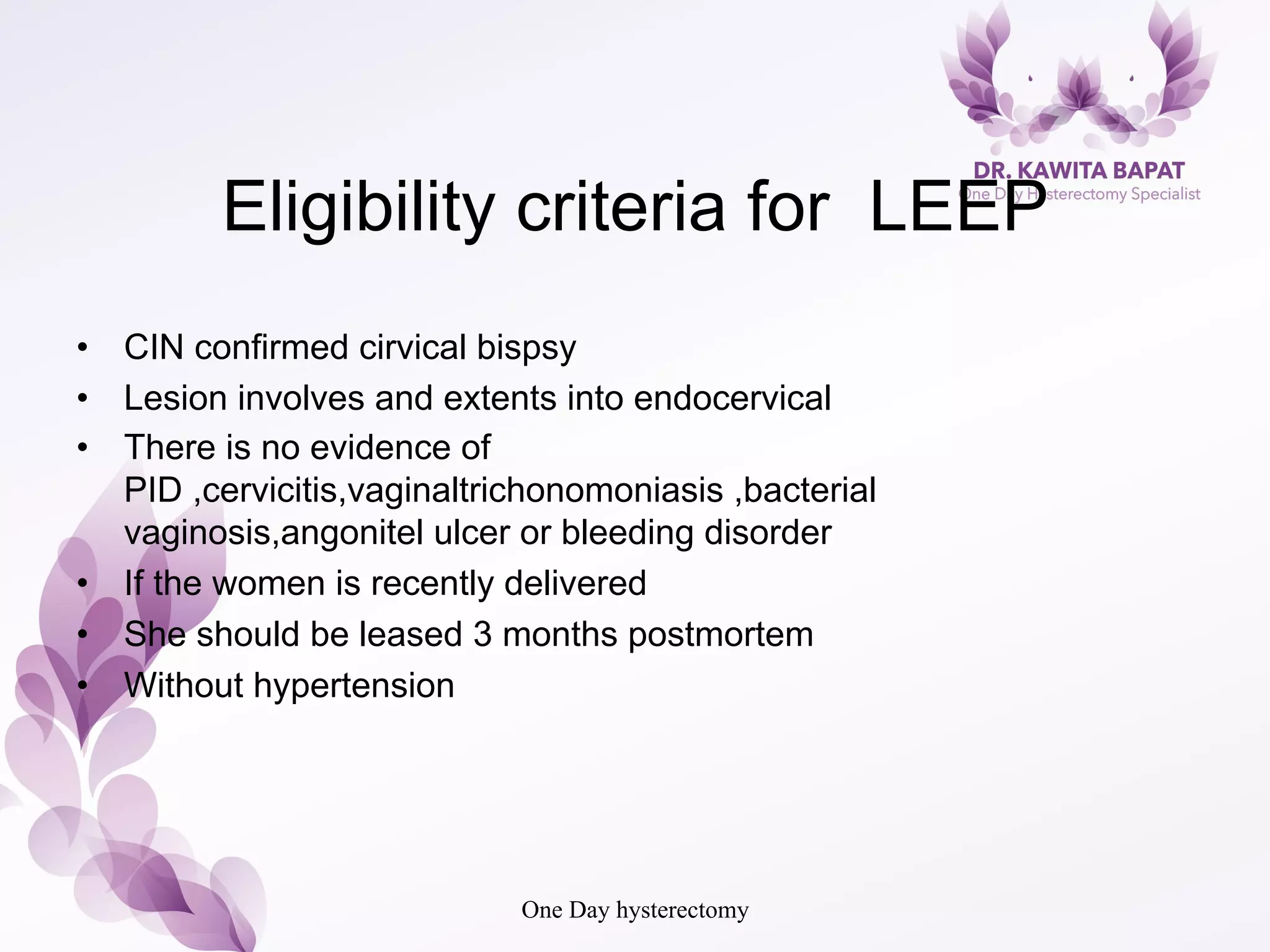 Practical tips colposcopic treatment modalities | PDF