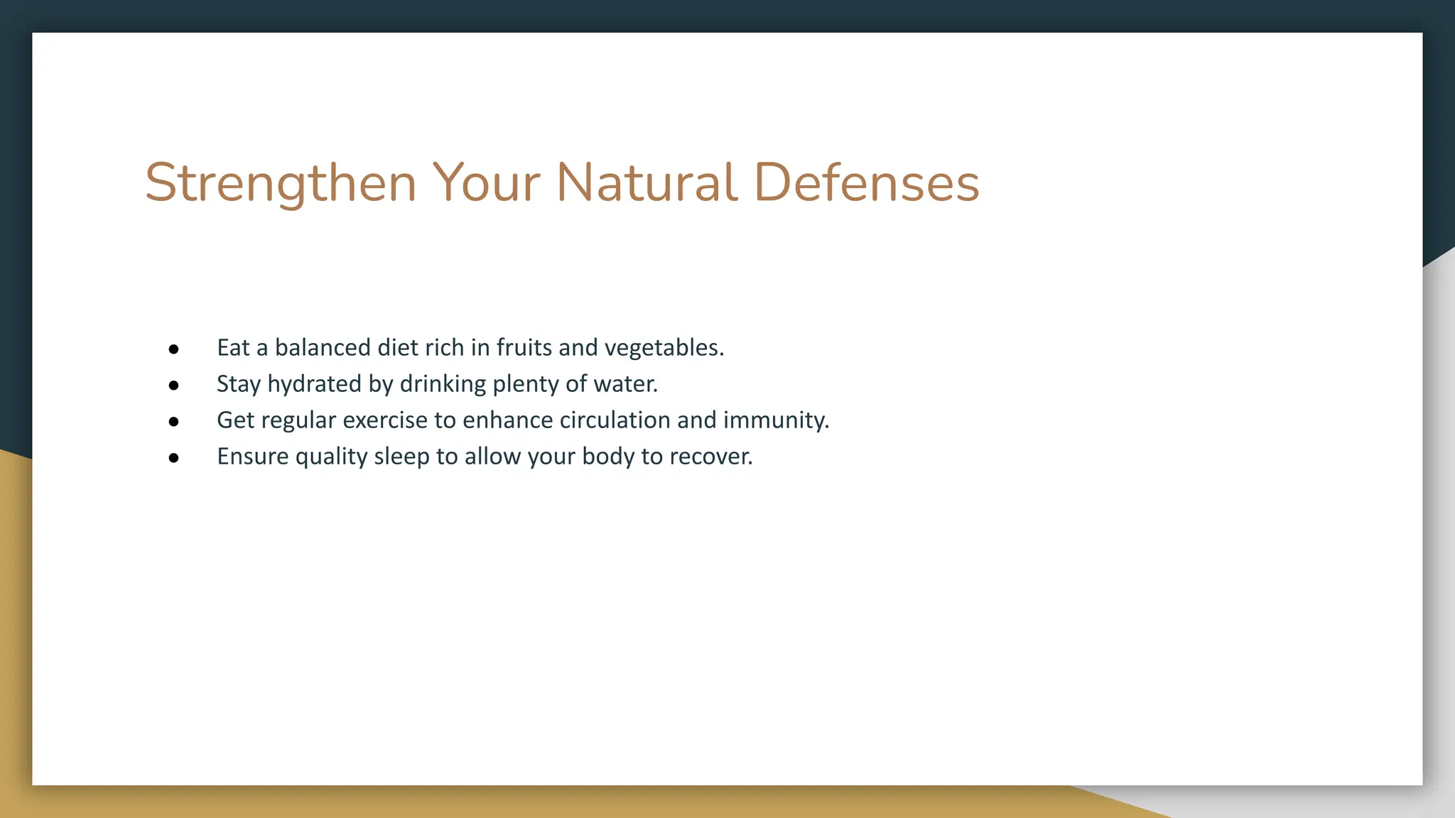 Practical Tips for Keeping Colds Away | PDF