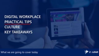 Practical Tips on Designing an effective Digital Hub #collabmontreal | PPT