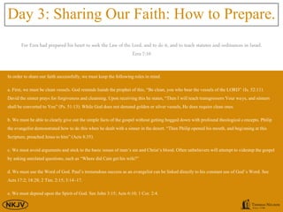 Practical Tips to Help You Share the Gospel | PPT