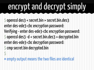 Simple tricks to speed you up on the command line | PDF
