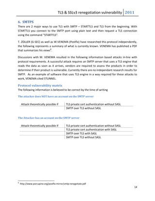 The TLS/SSLv3 renegotiation vulnerability explained | PDF