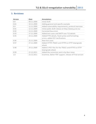 The TLS/SSLv3 renegotiation vulnerability explained | PDF