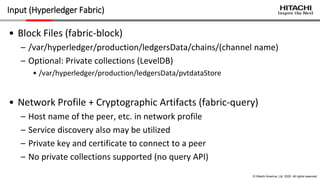 Practical Tools for Enterprise Uses of Hyperledger Fabric (Audit and System Operations) | PDF ...